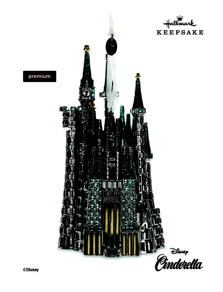 Disney Cinderella Castle Metal 2018 Ornament Special Edition ...