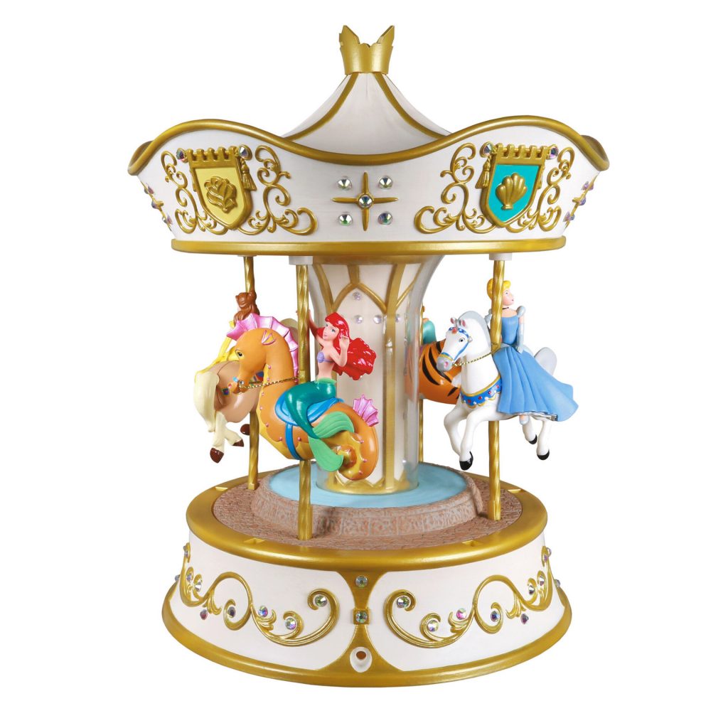 Disney Princess Dreams Go Round Carousel Musical Tabletop Decoration ...