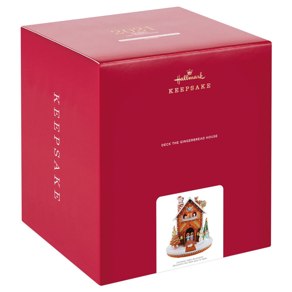 Deck the Gingerbread House Musical Tabletop Decoration With Light and ...