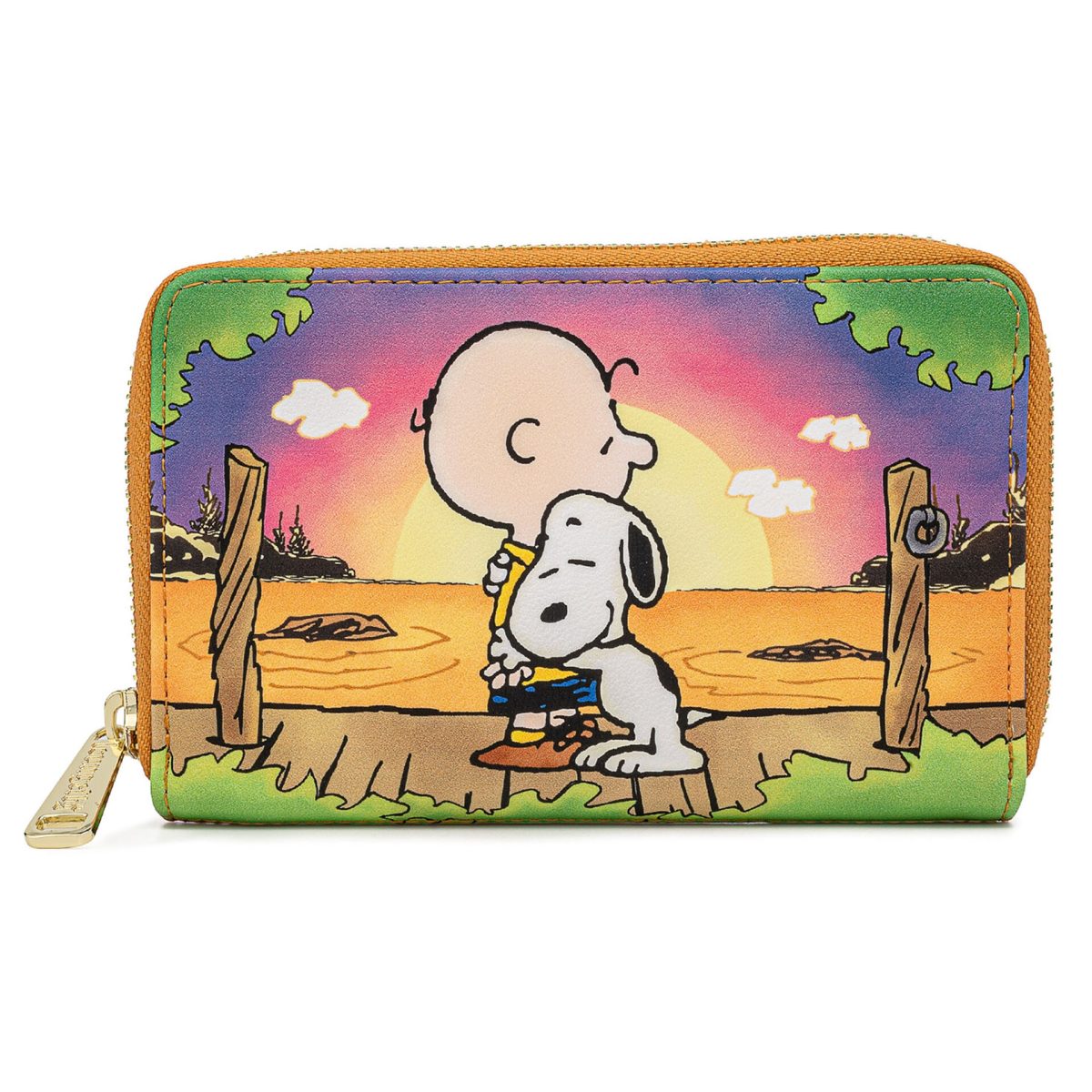 LOUNGEFLY PEANUTS CHARLIE BROWN AND SNOOPY SUNSET WALLET - Occasions ...
